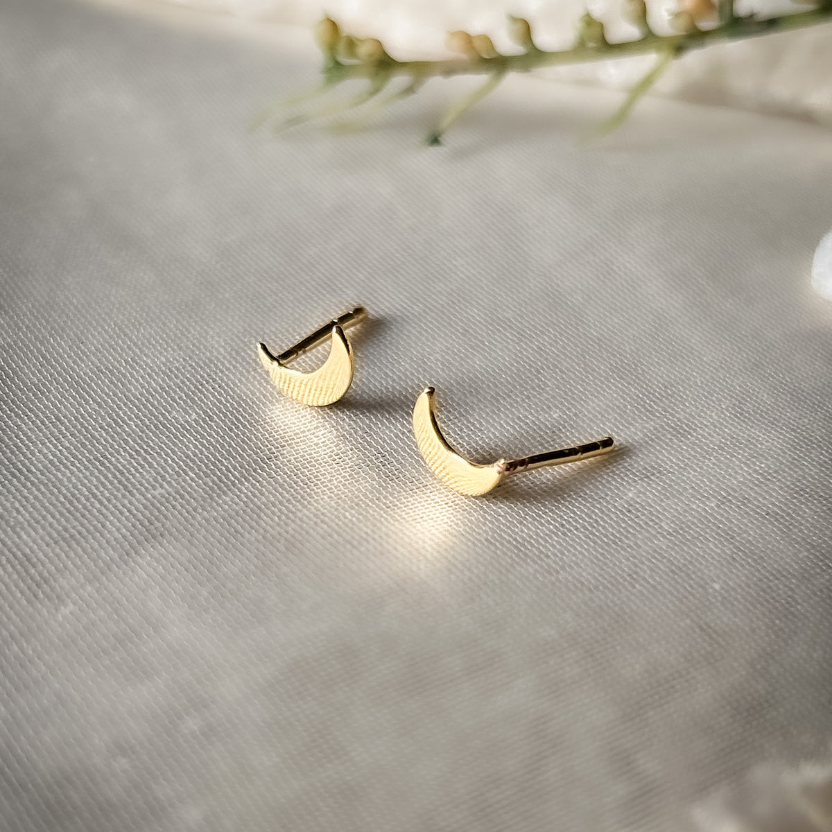 Tiny Moon Earring – Canoopi