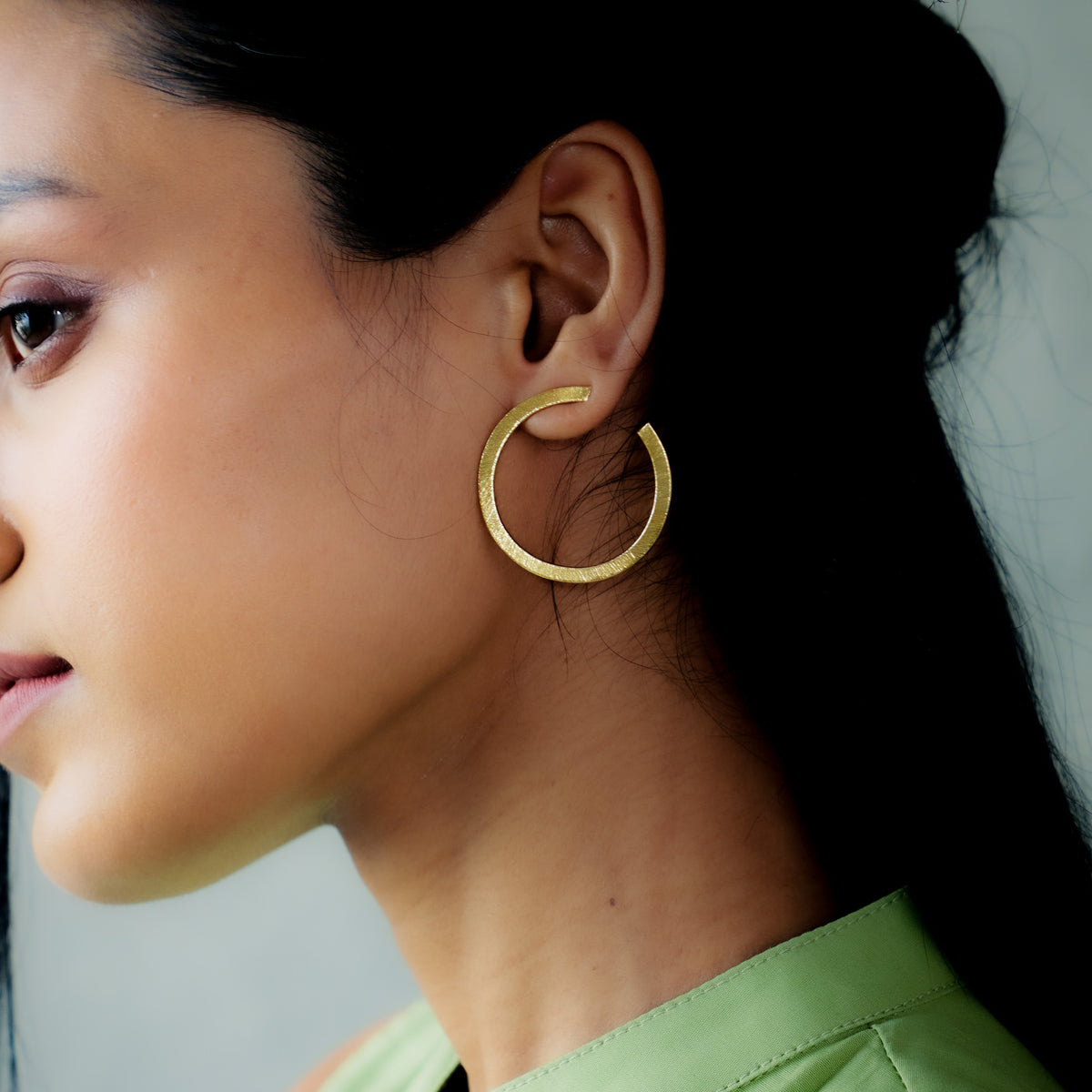 Moon Slice Earring – Canoopi