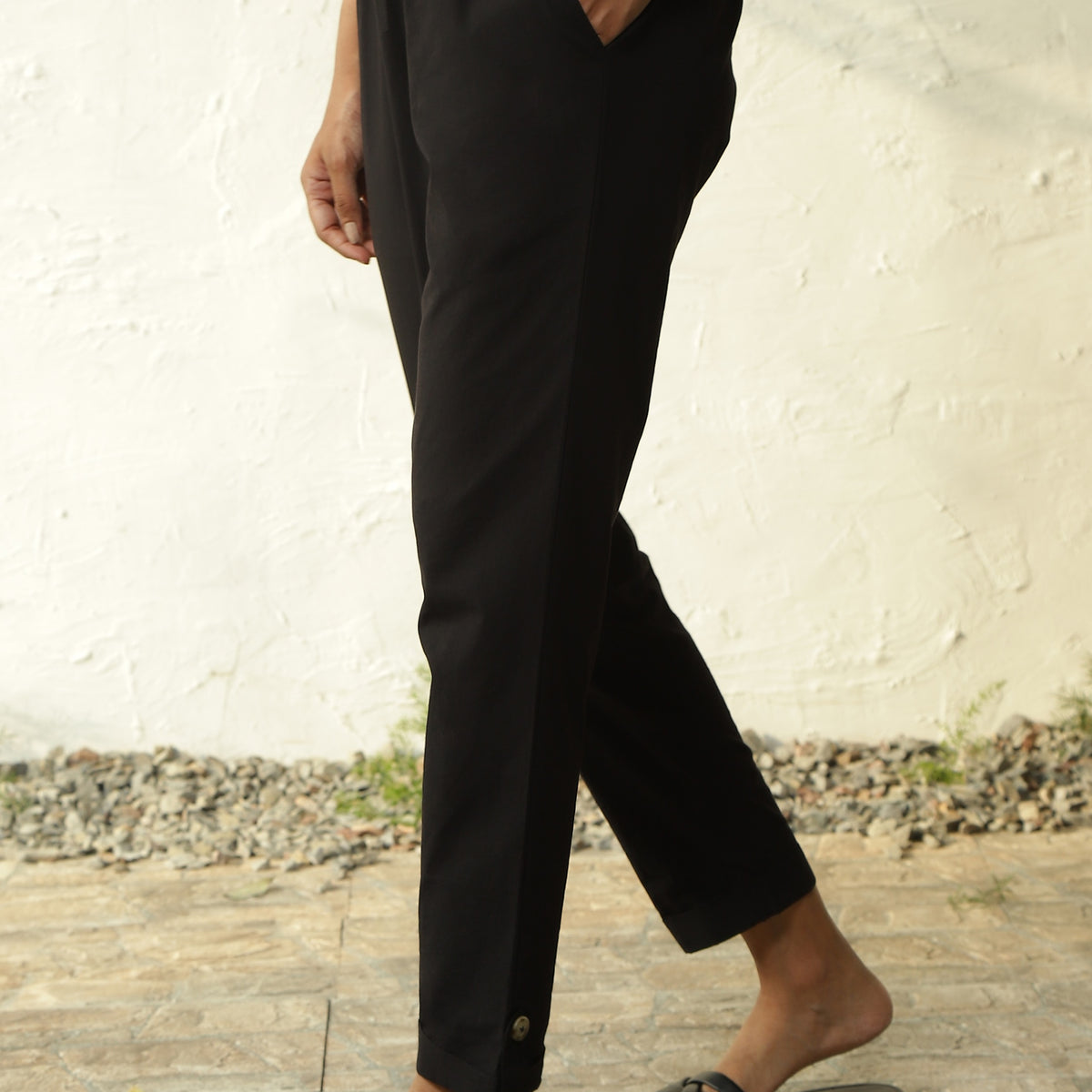 Narrow Comfortable Bottoms - Casual Cotton Pants. – Canoopi